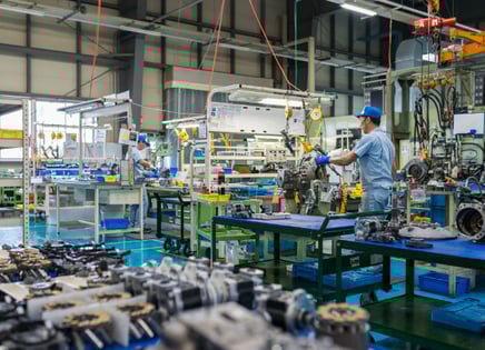 Medium-variety mass production / High-variety low-quantity production